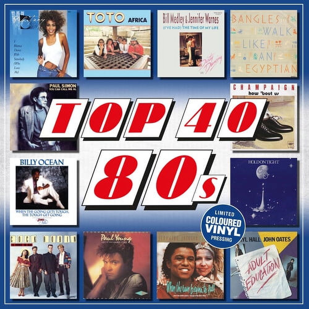Various Artists - Greatest Hits of 80s on 140-Gram Colored Vinyl LP ...