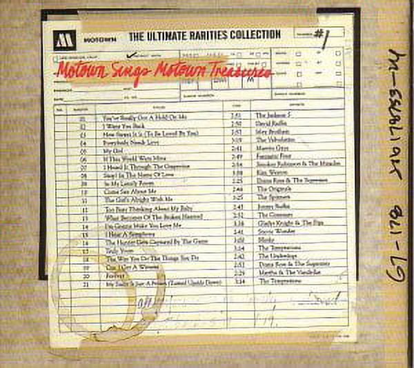 Pre-Owned Various Artists - Ultimate Motown Rarities Collection Vol.1 ...