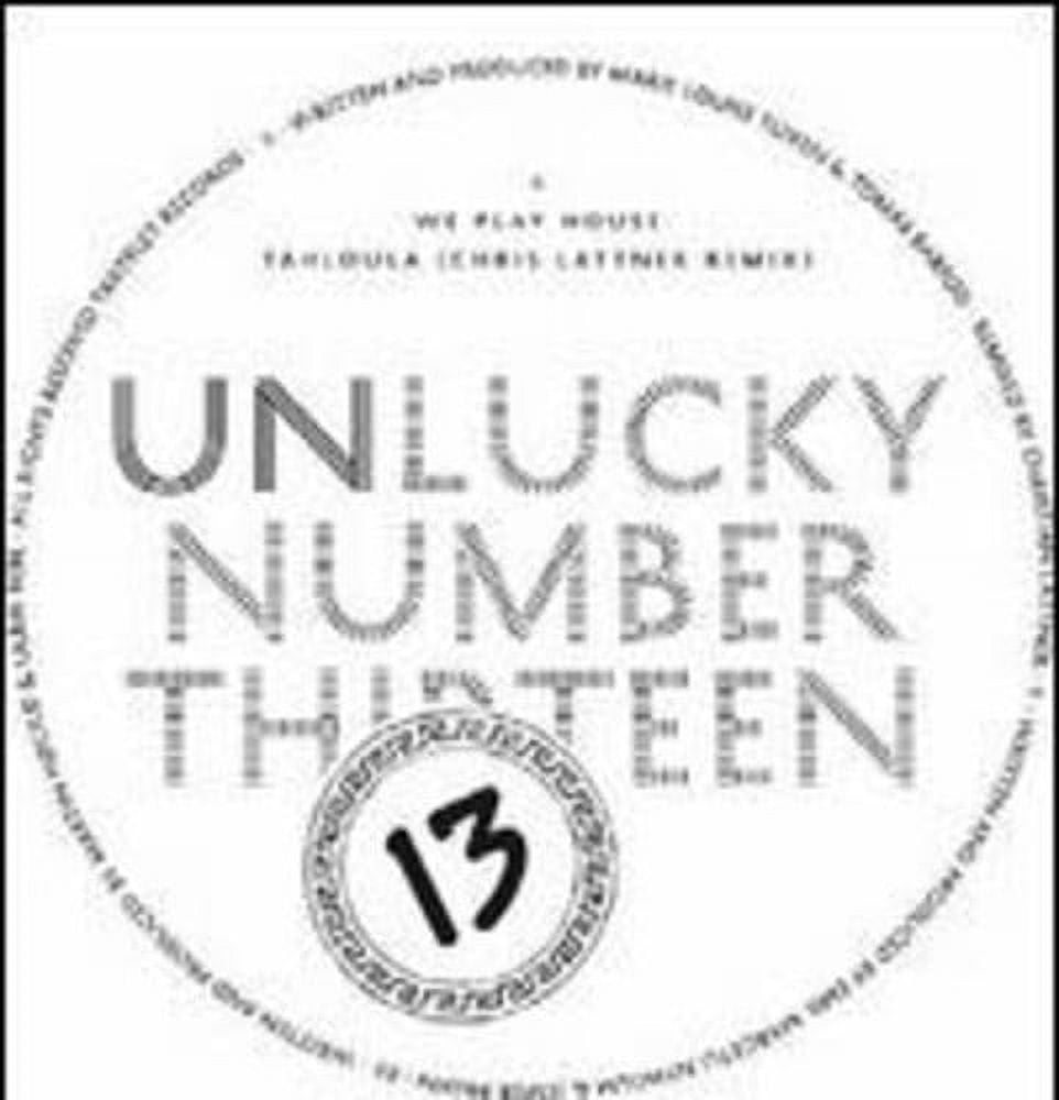 Various Artists - Unlucky Number Thirteen - Electronica - Vinyl ...