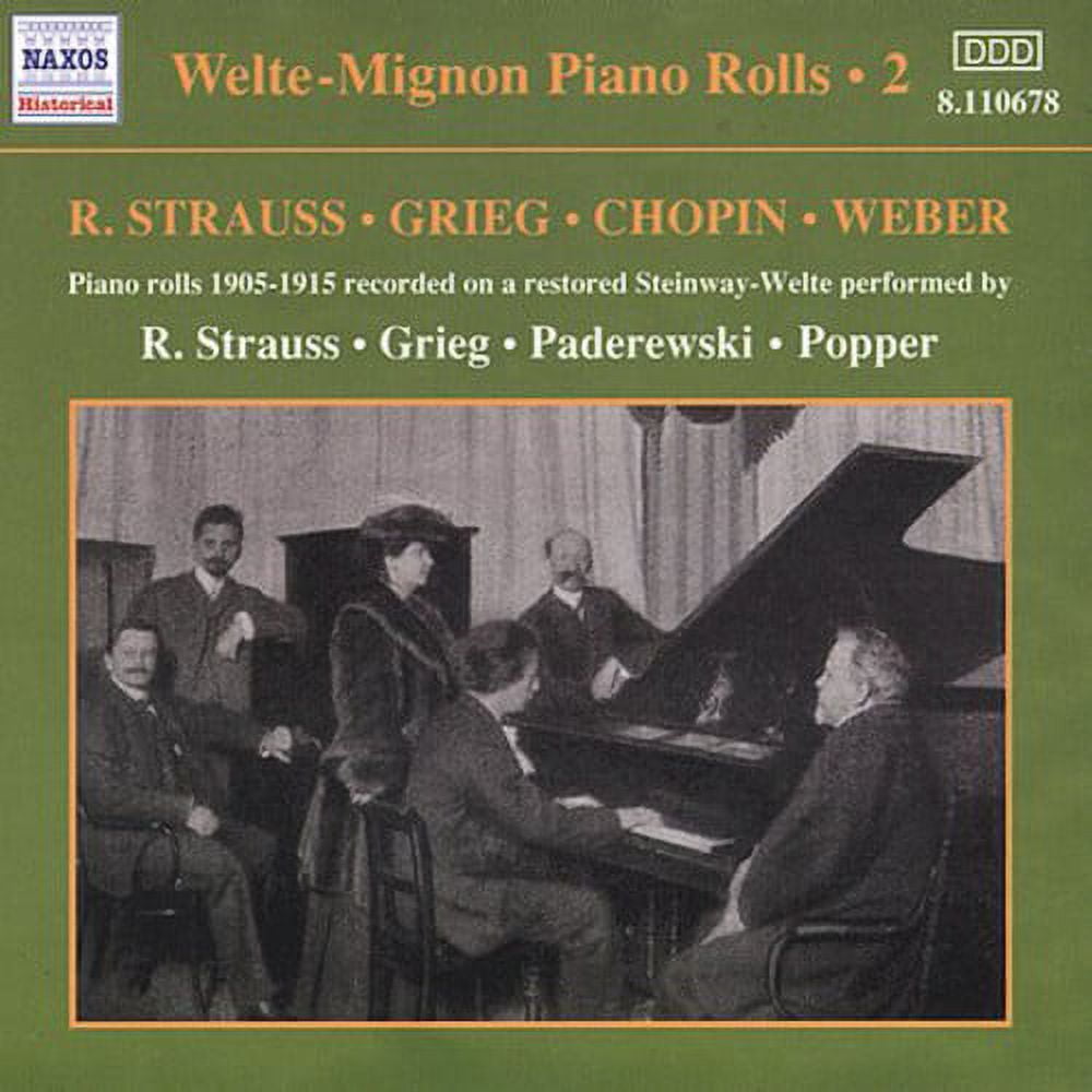 Various Artists - Welte-Mignon Piano Rolls-Vol. 2 - Music & Performance ...