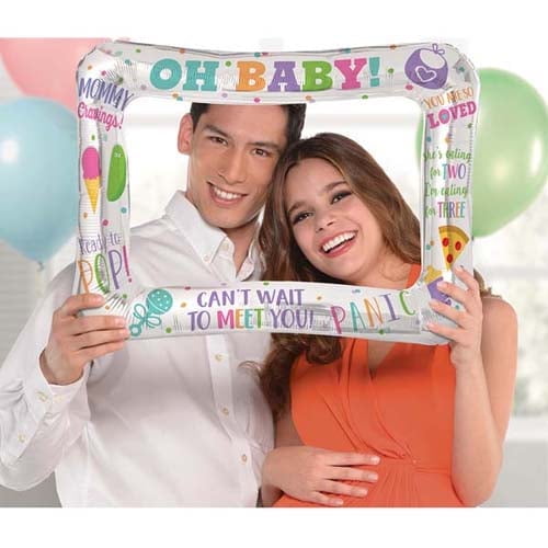 Various Baby Shower 'Ready to Pop' Inflatable Frame (1 Count) - Walmart.com