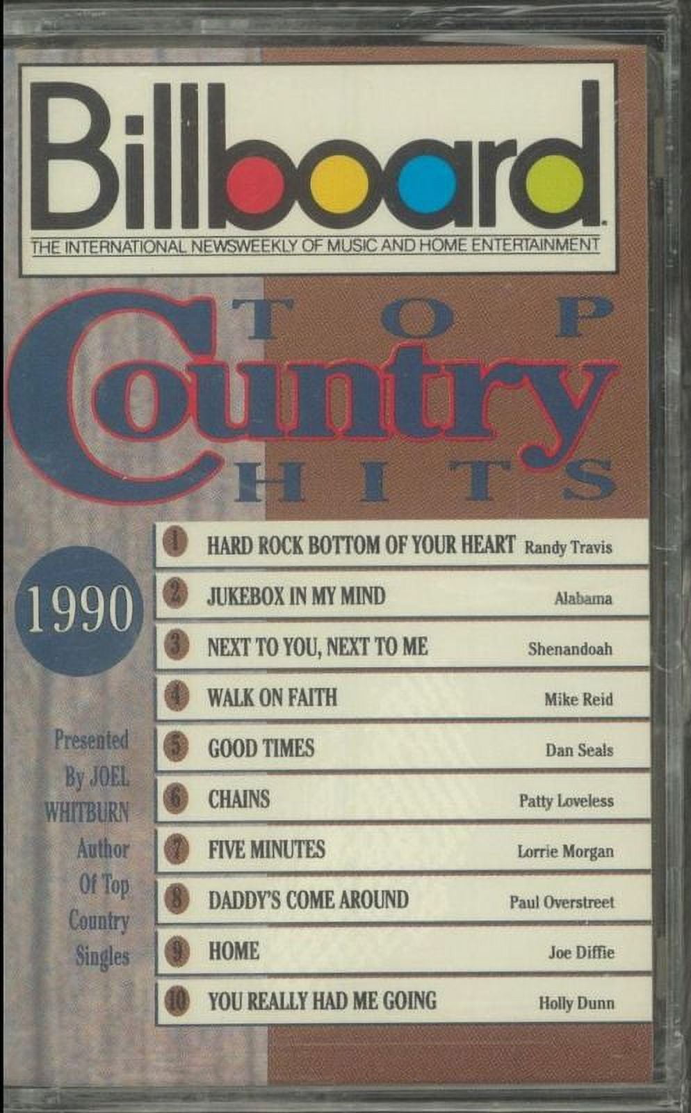 Various - Billboard Top Country Hits 1990 - Cassette - Walmart.com