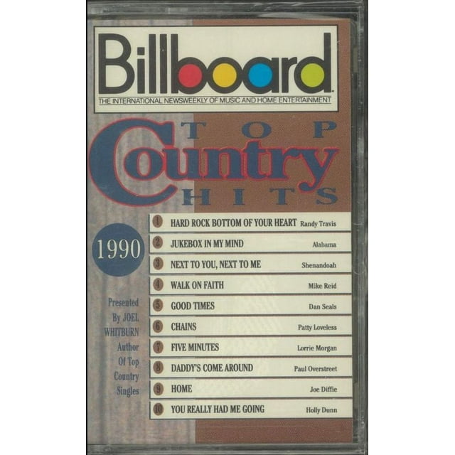 Various - Billboard Top Country Hits 1990 - Cassette - Walmart.com
