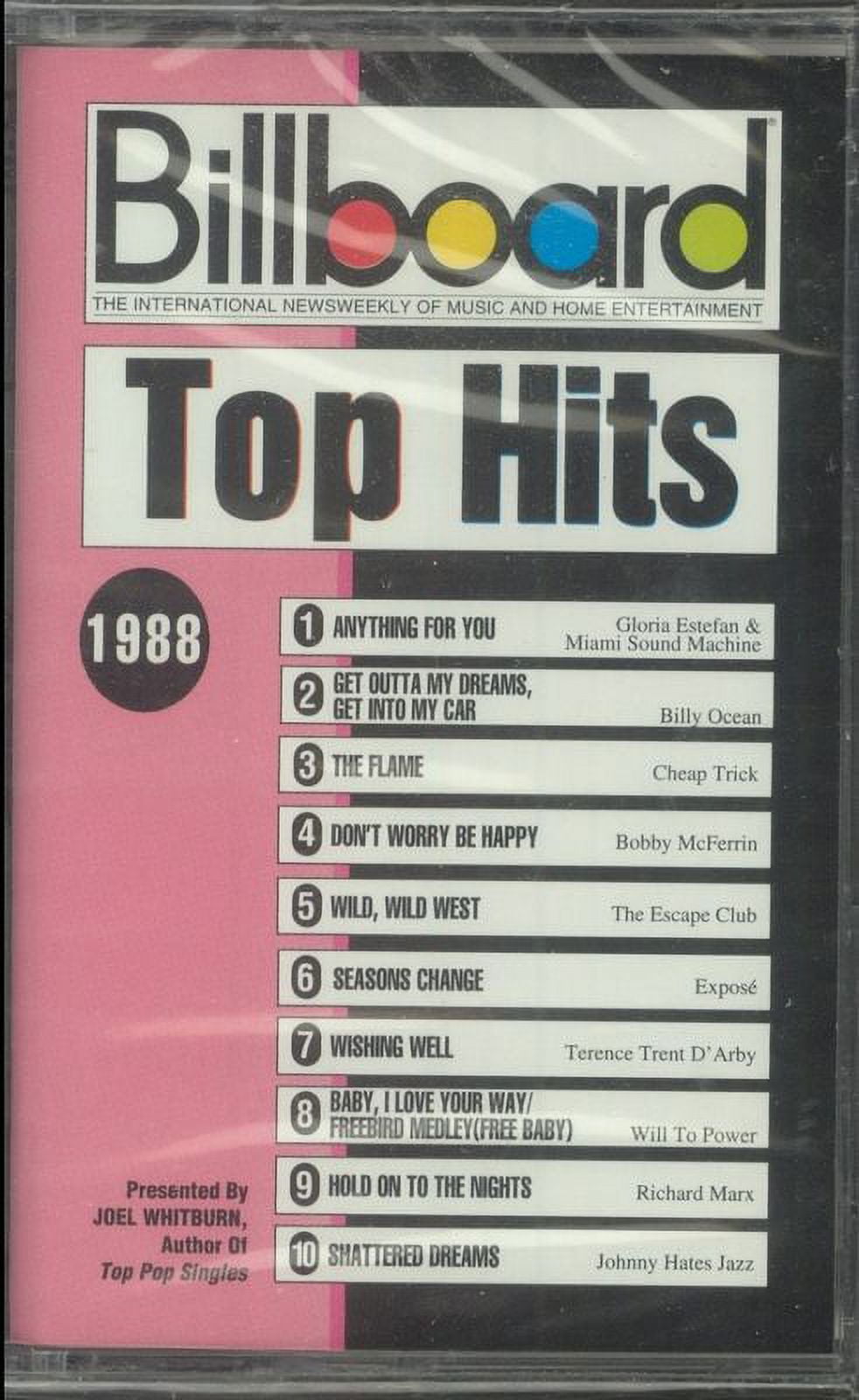 Various - Billboard Top Hits - 1988 - Cassette - Walmart.com