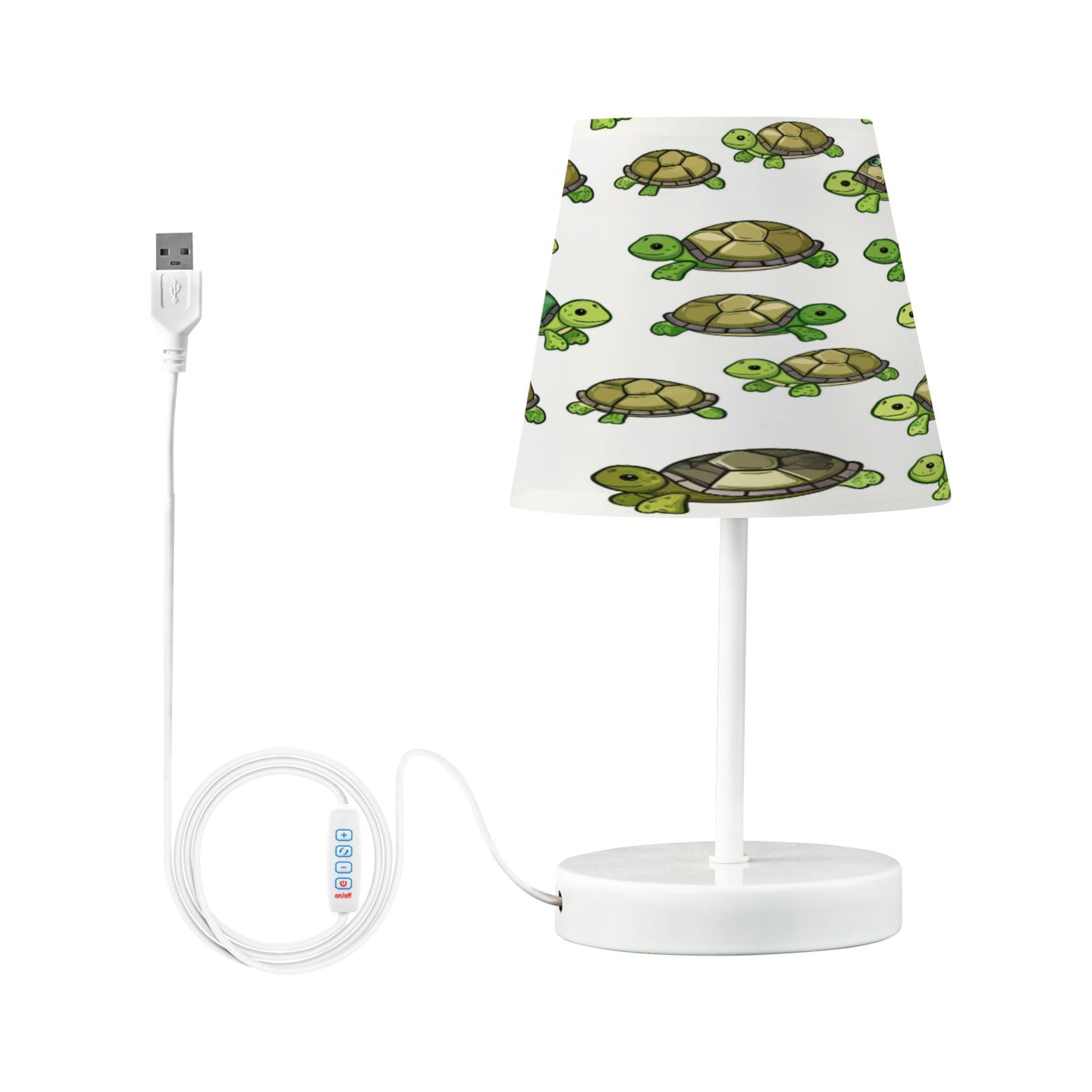 Various Cartoon Turtles Desk Lamp LED Table Nightstand Lamps with 3 ...