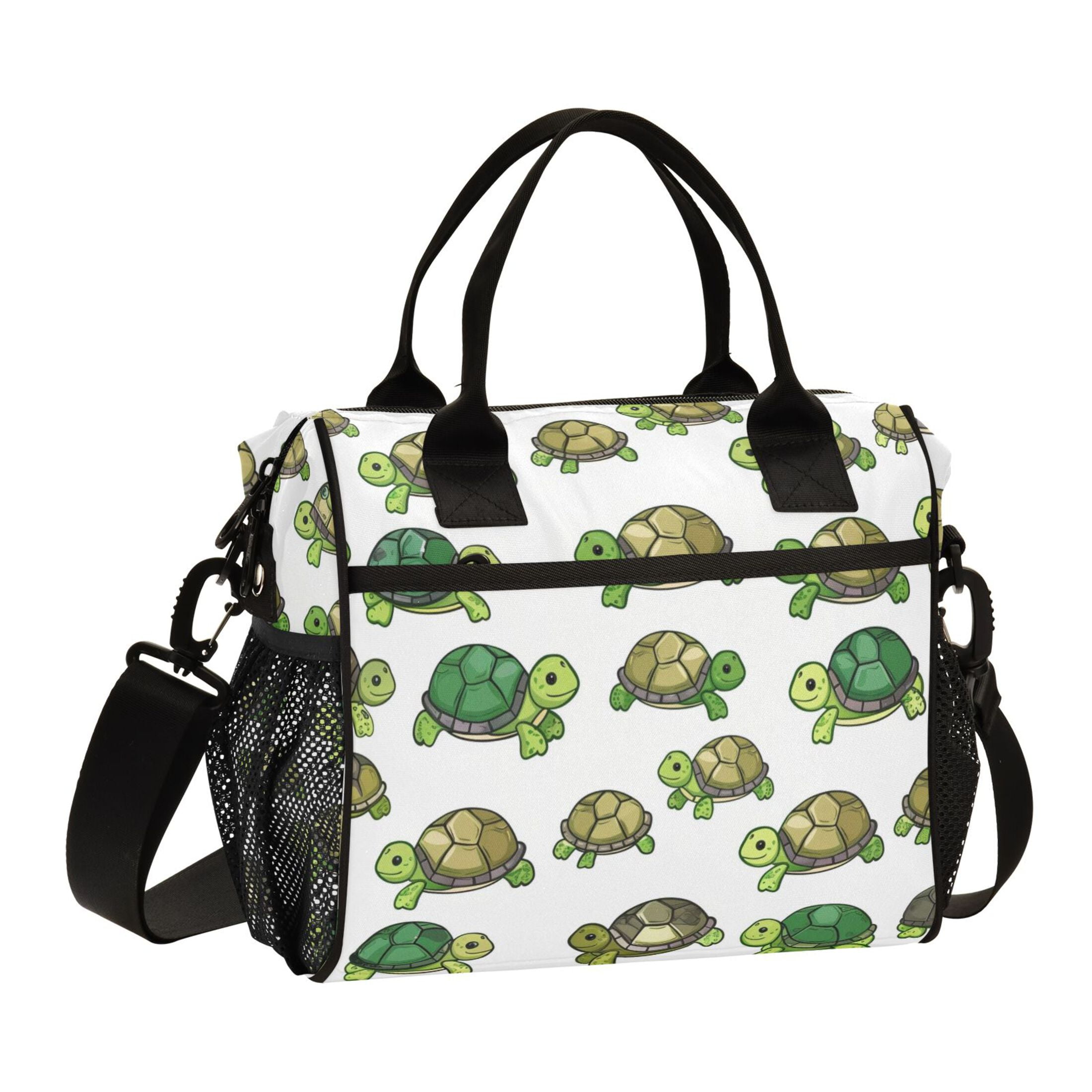 Various Cartoon Turtles Lunch Bag Insulated Lunch Box Leakproof ...