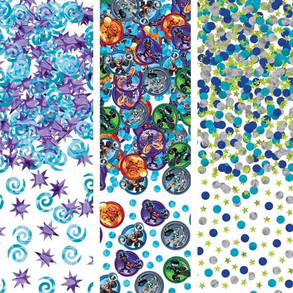 Various Confetti Value Pack (3 Types) - Walmart.com