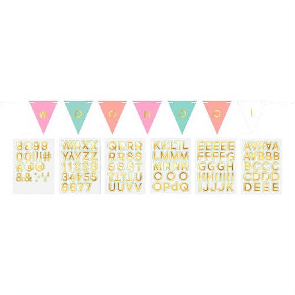 Various Customizable Confetti Party Banner, 15 Feet - Walmart.com
