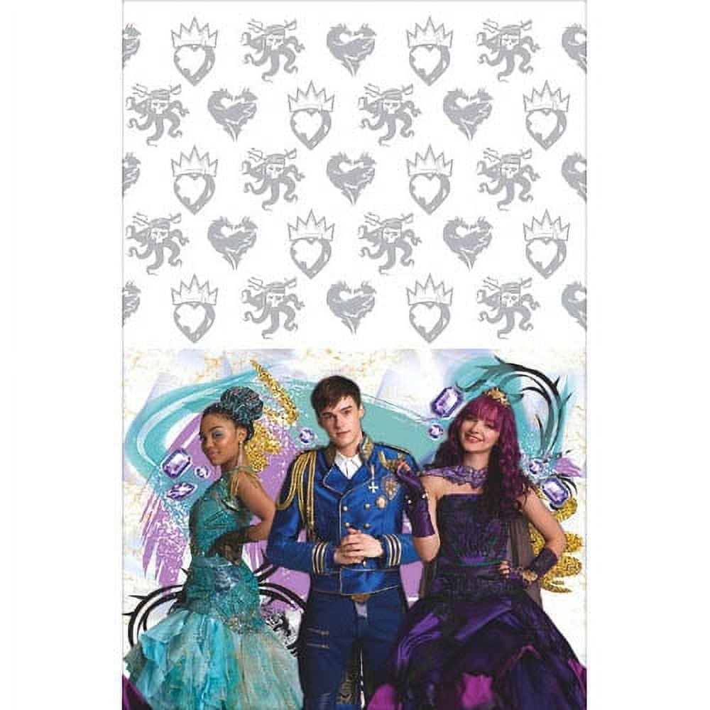 Various Descendants Plastic Tablecloth, 7.2 x 6.45 Inches, Cartoon ...