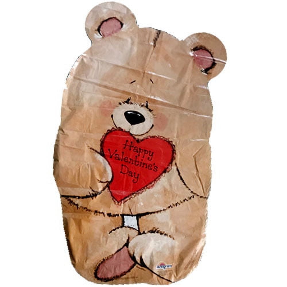 Various Double-Sided Teddy Bear Supershape Foil Mylar Balloon (1ct ...