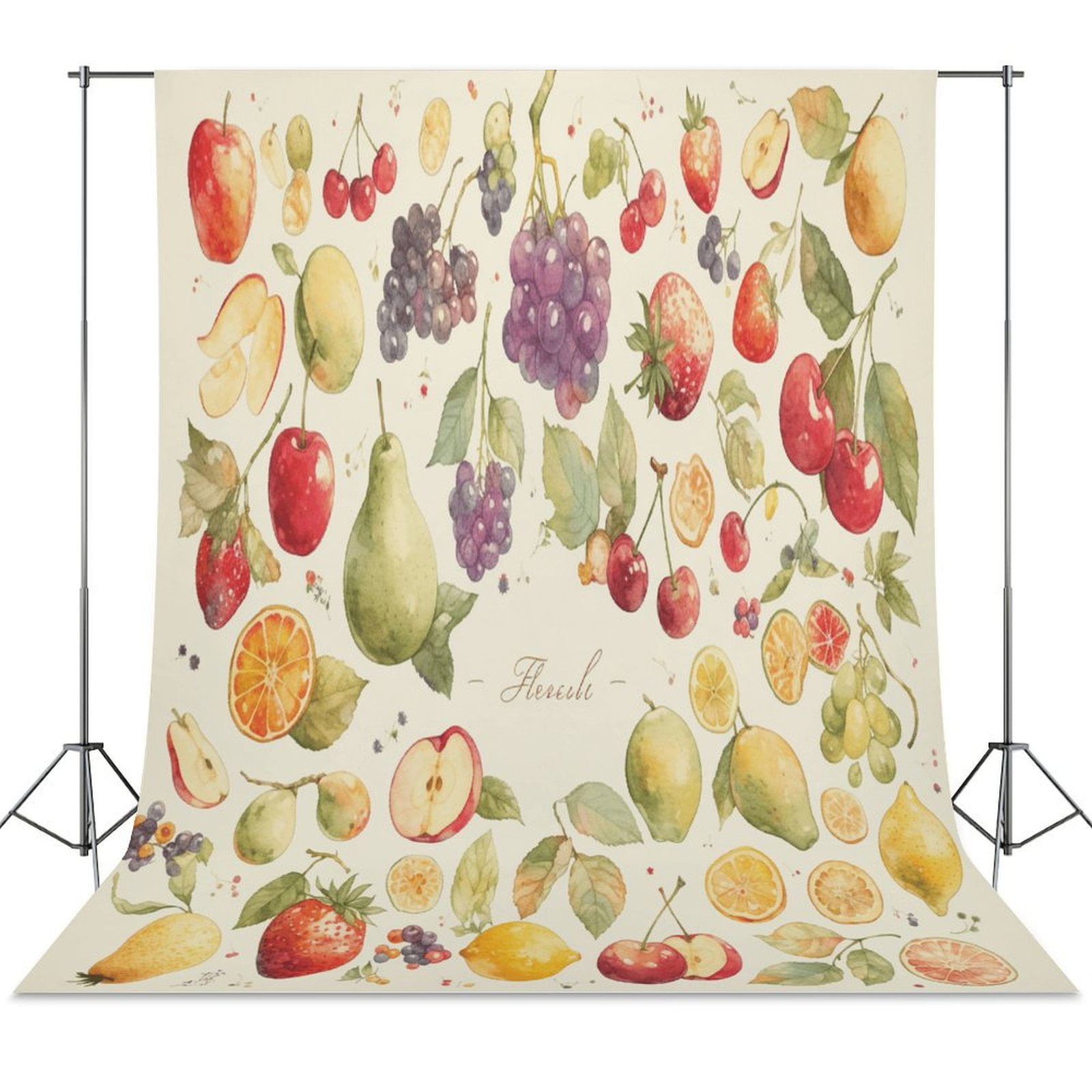 Various Fruits Backdrop Background for Photography Photo Booth Backdrop ...