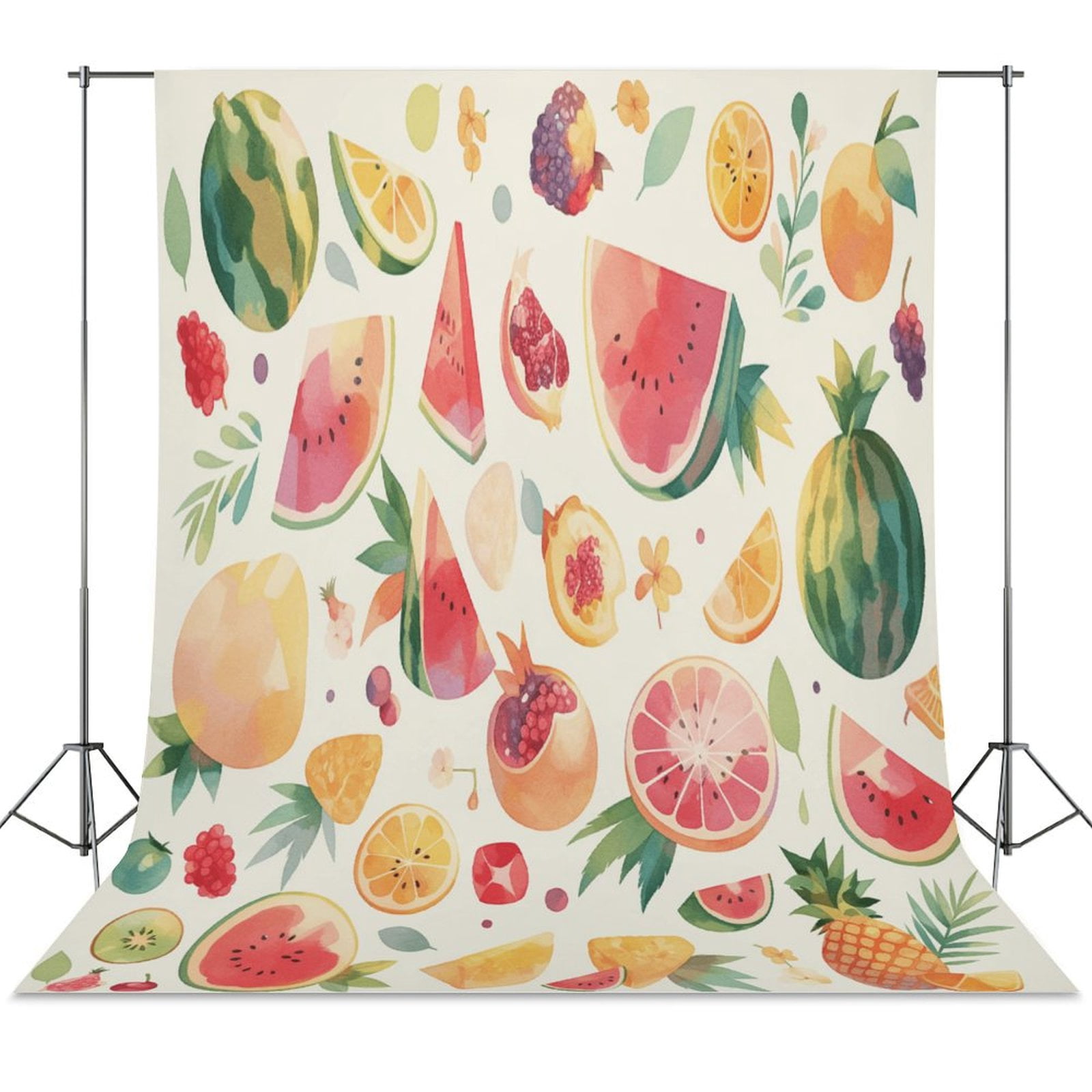 Various Fruits Backdrop Background for Photography Photo Booth Backdrop ...