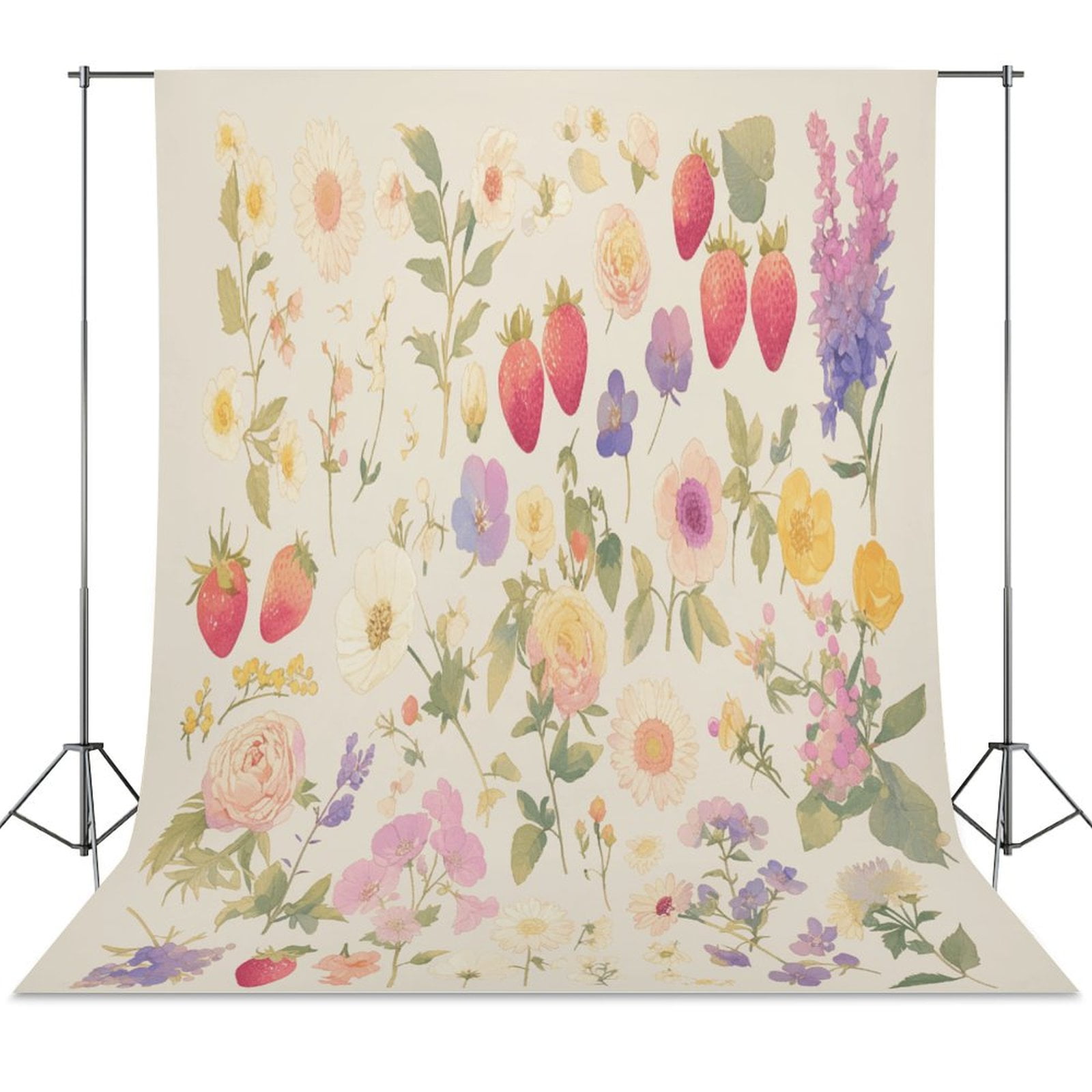 Various Fruits Backdrop Background for Photography Photo Booth Backdrop ...