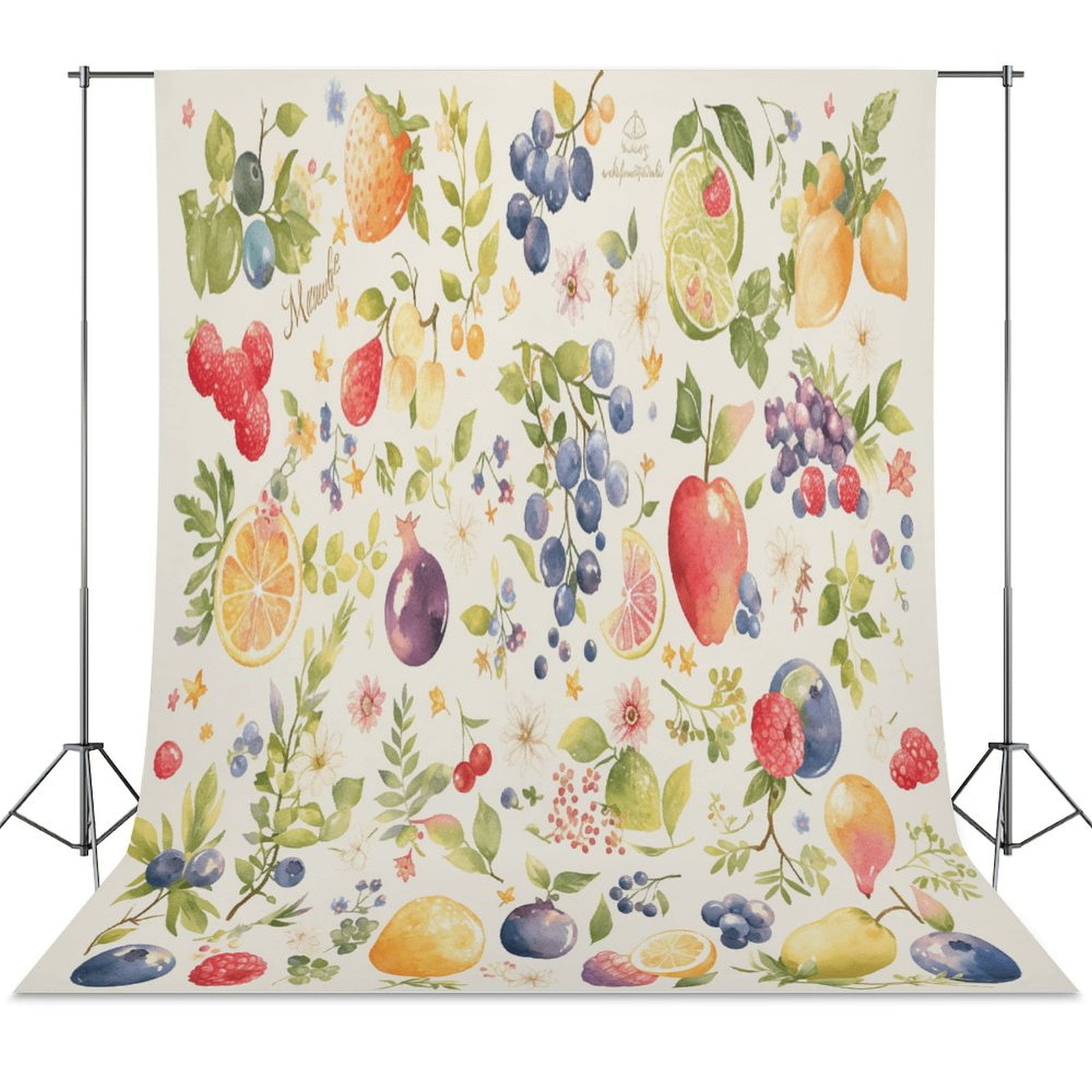 Various Fruits Backdrop Background for Photography Photo Booth Backdrop ...