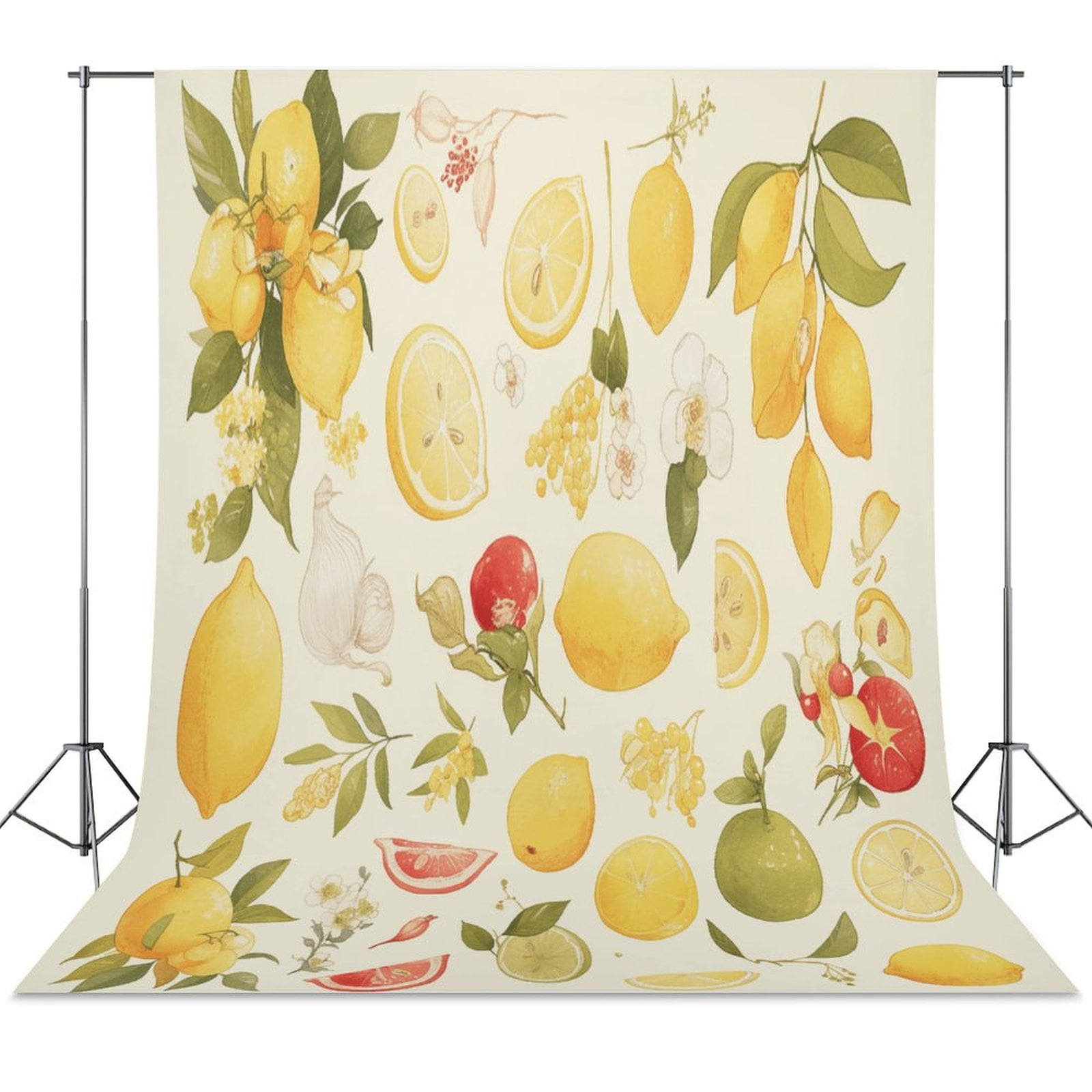Various Fruits Backdrop Background for Photography Photo Booth Backdrop ...