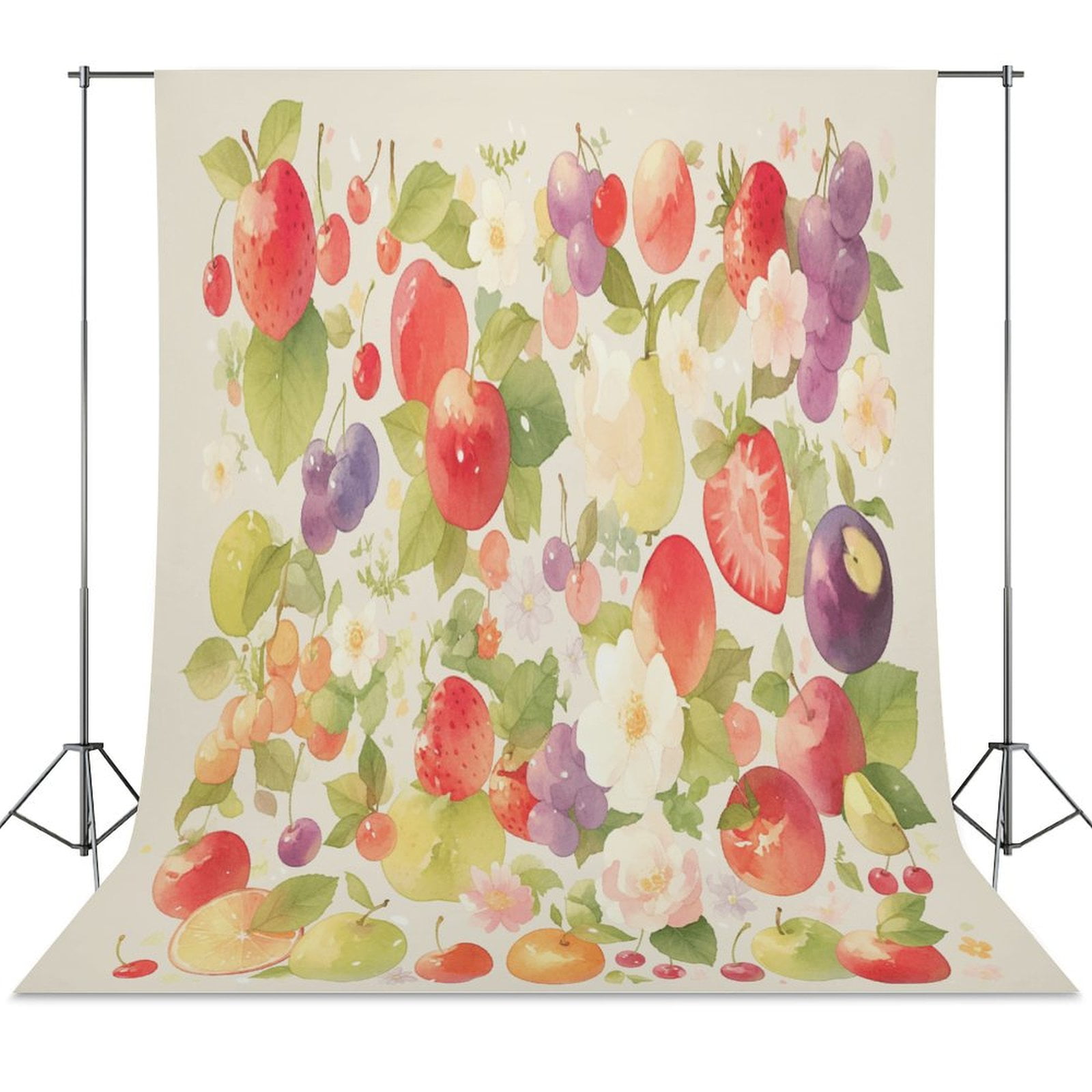 Various Fruits Backdrop Background for Photography Photo Booth Backdrop ...