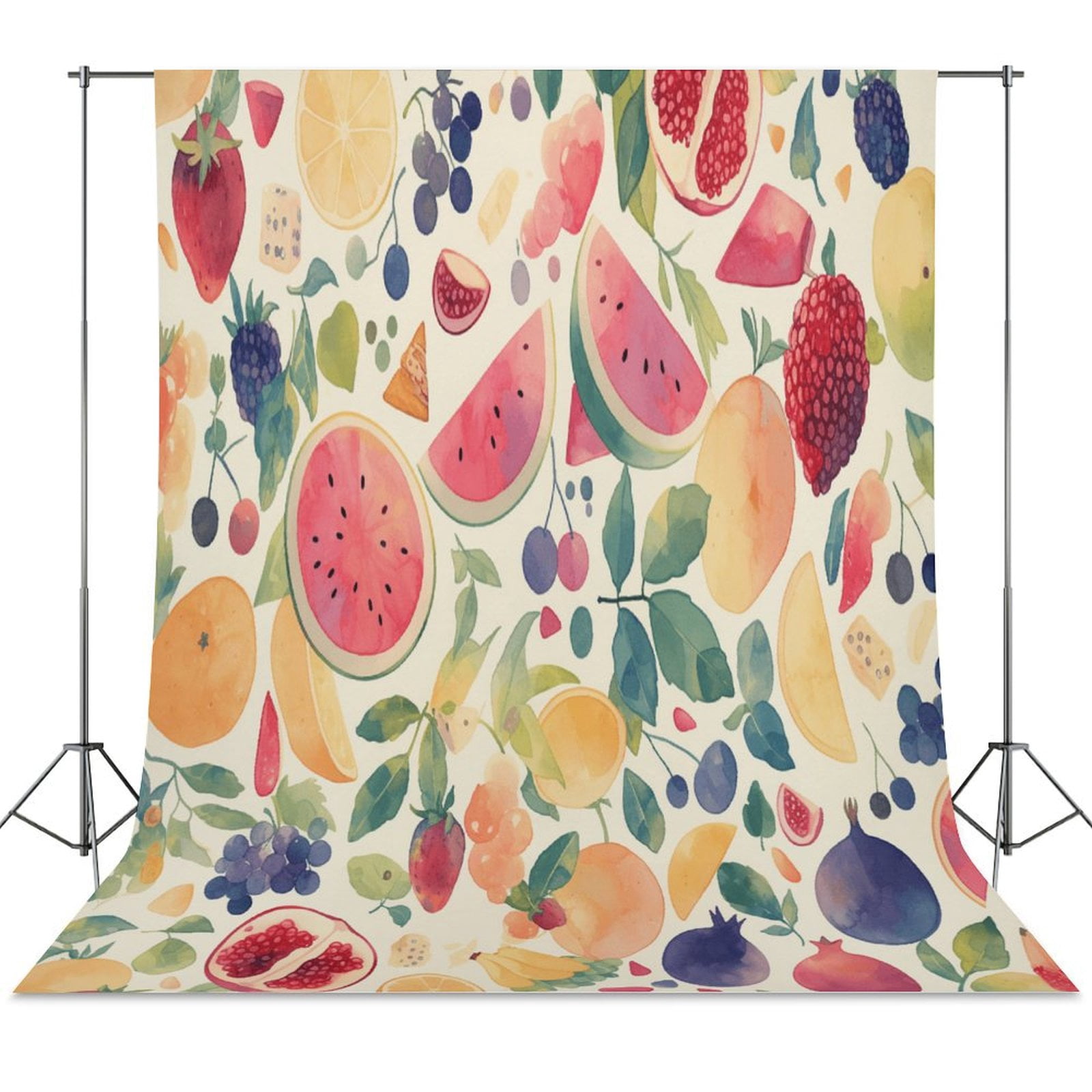 Various Fruits Backdrop Background for Photography Photo Booth Backdrop ...
