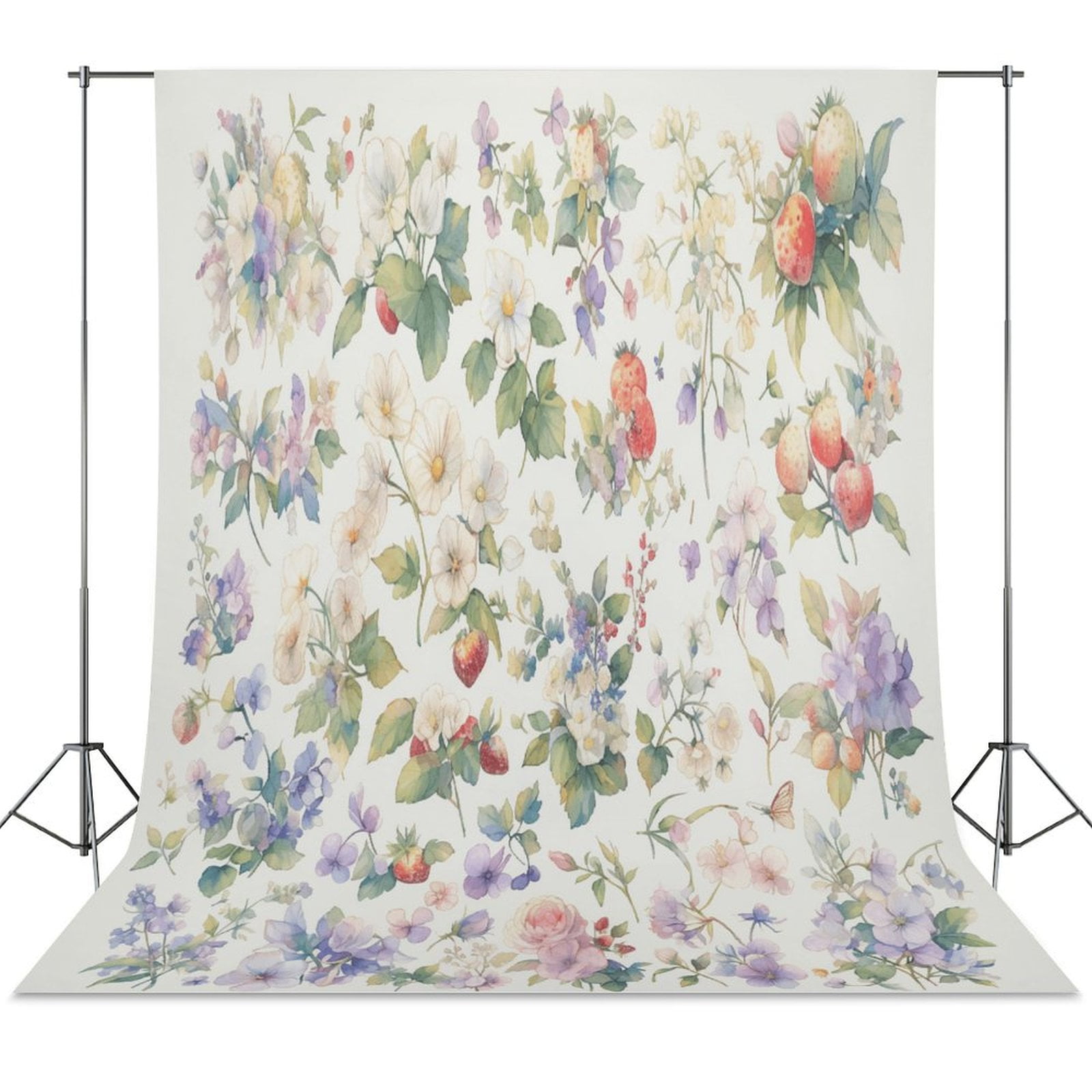 Various Fruits Backdrop Background for Photography Photo Booth Backdrop ...