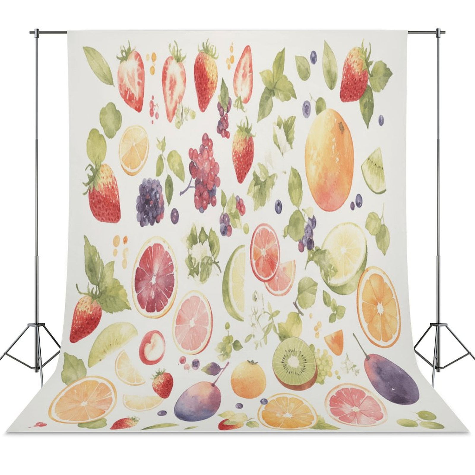 Various Fruits Backdrop Background for Photography Photo Booth Backdrop ...