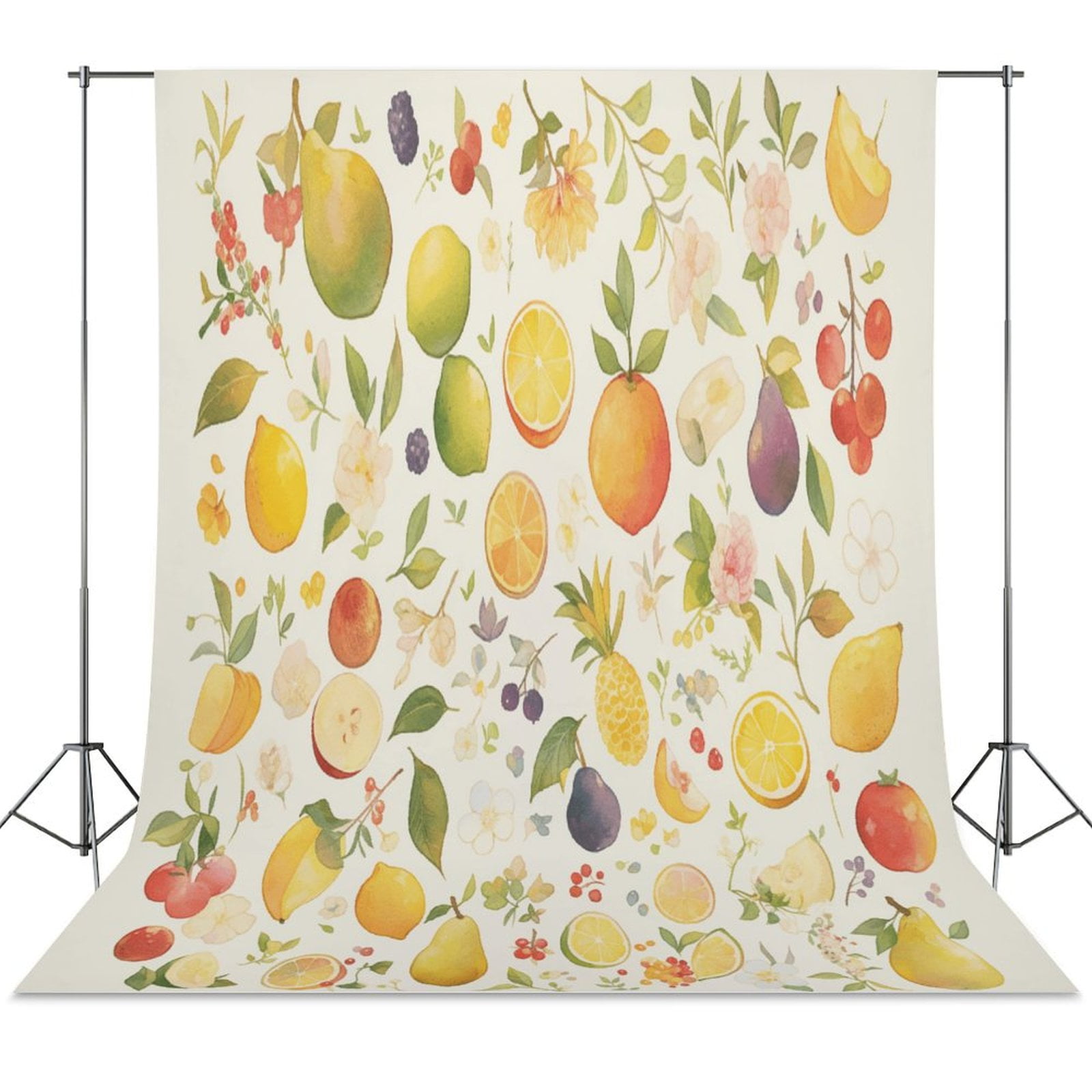 Various Fruits Backdrop Background for Photography Photo Booth Backdrop ...