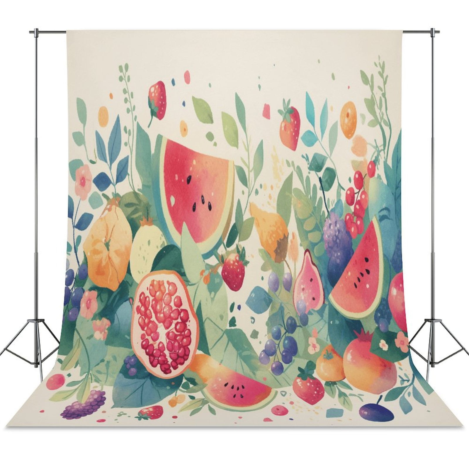 Various Fruits Backdrop Background for Photography Photo Booth Backdrop ...