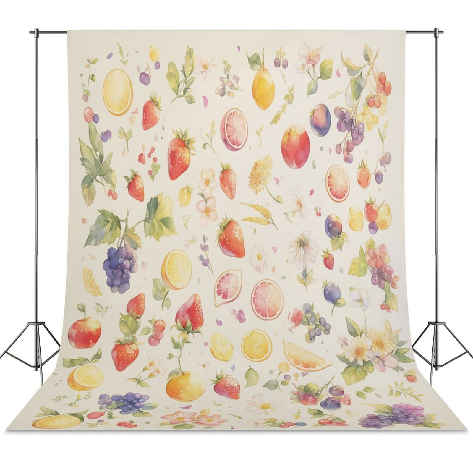 Various Fruits Backdrop Background for Photography Photo Booth Backdrop ...