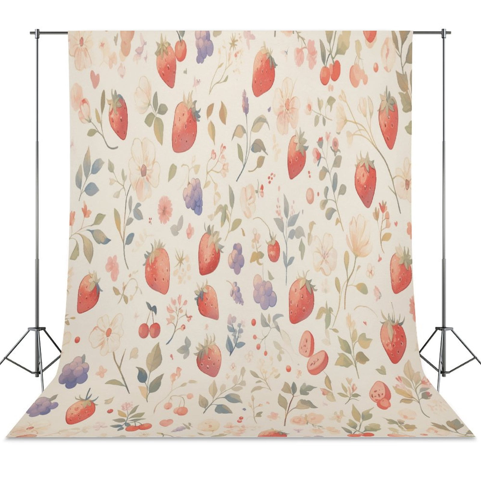Various Fruits Backdrop Background for Photography Photo Booth Backdrop ...