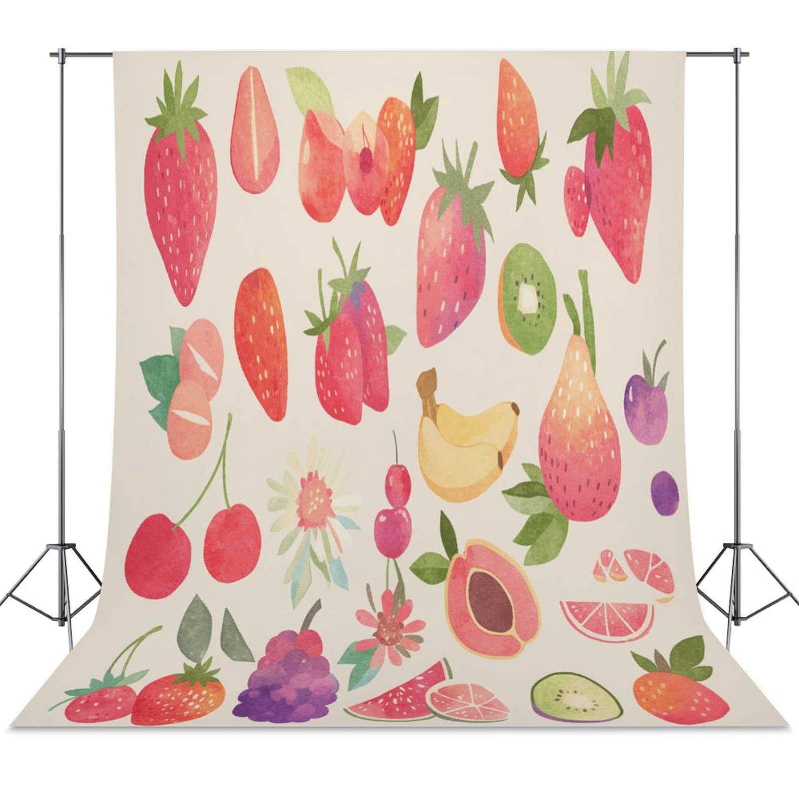 Various Fruits Backdrops for Photography Kids Adult Photo Booth Video ...