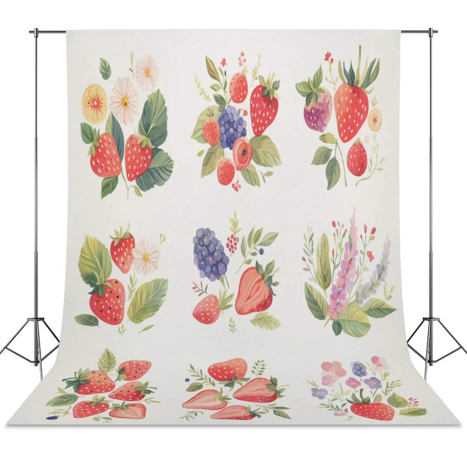 Various Fruits Backdrops for Photography Kids Adult Photo Booth Video ...