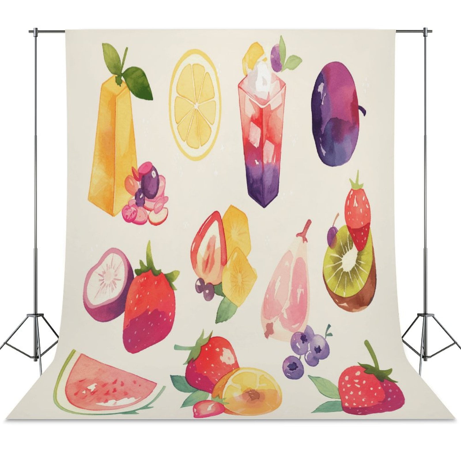 Various Fruits Backdrops for Photography Kids Adult Photo Booth Video ...