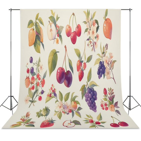 Various Fruits Backdrops for Photography for Party Backdrop Wedding ...