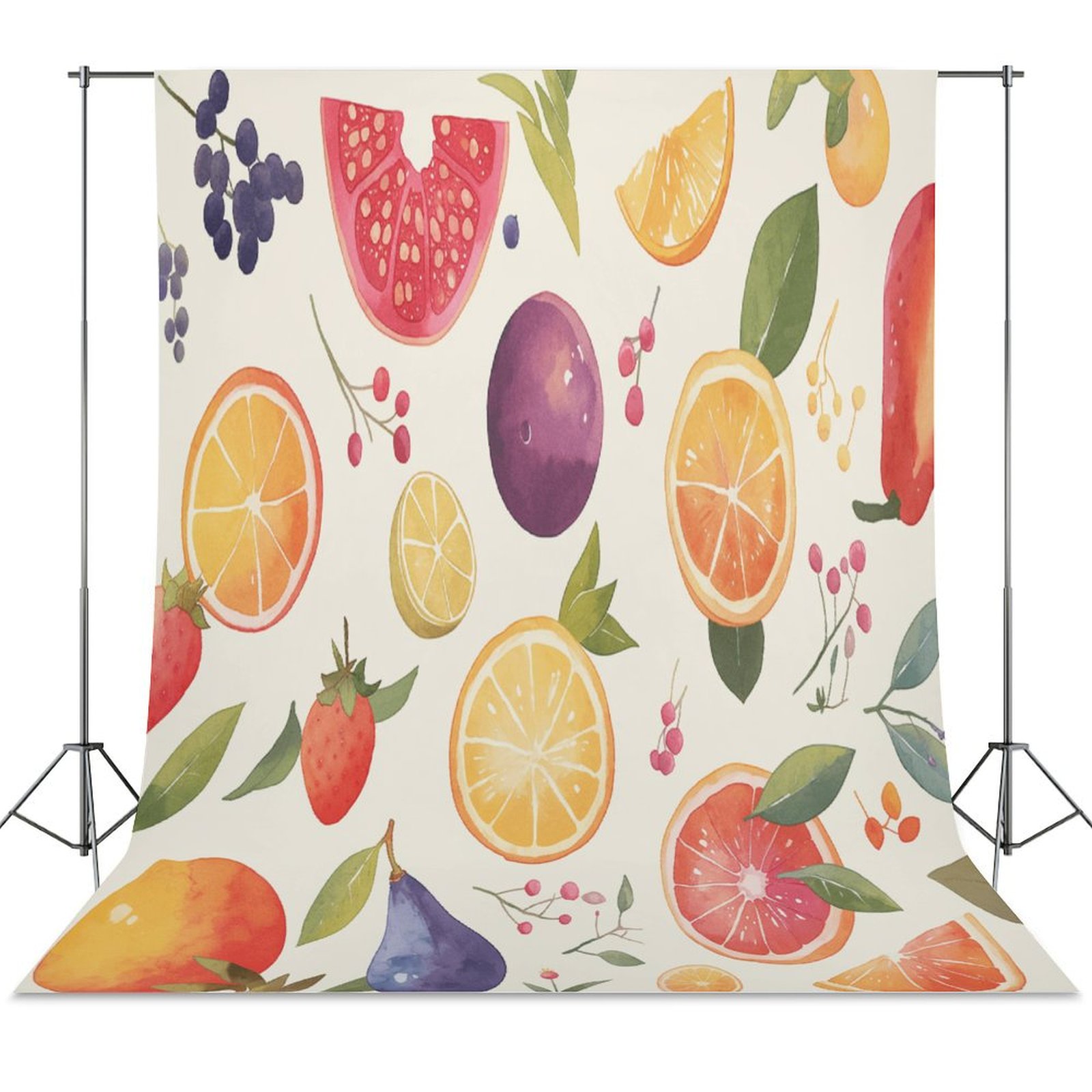 Various Fruits Spring Backdrop Backdrops for Photography Photo ...