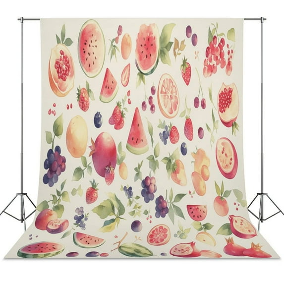 Various Fruits Spring Backdrop Backdrops for Photography Photo ...