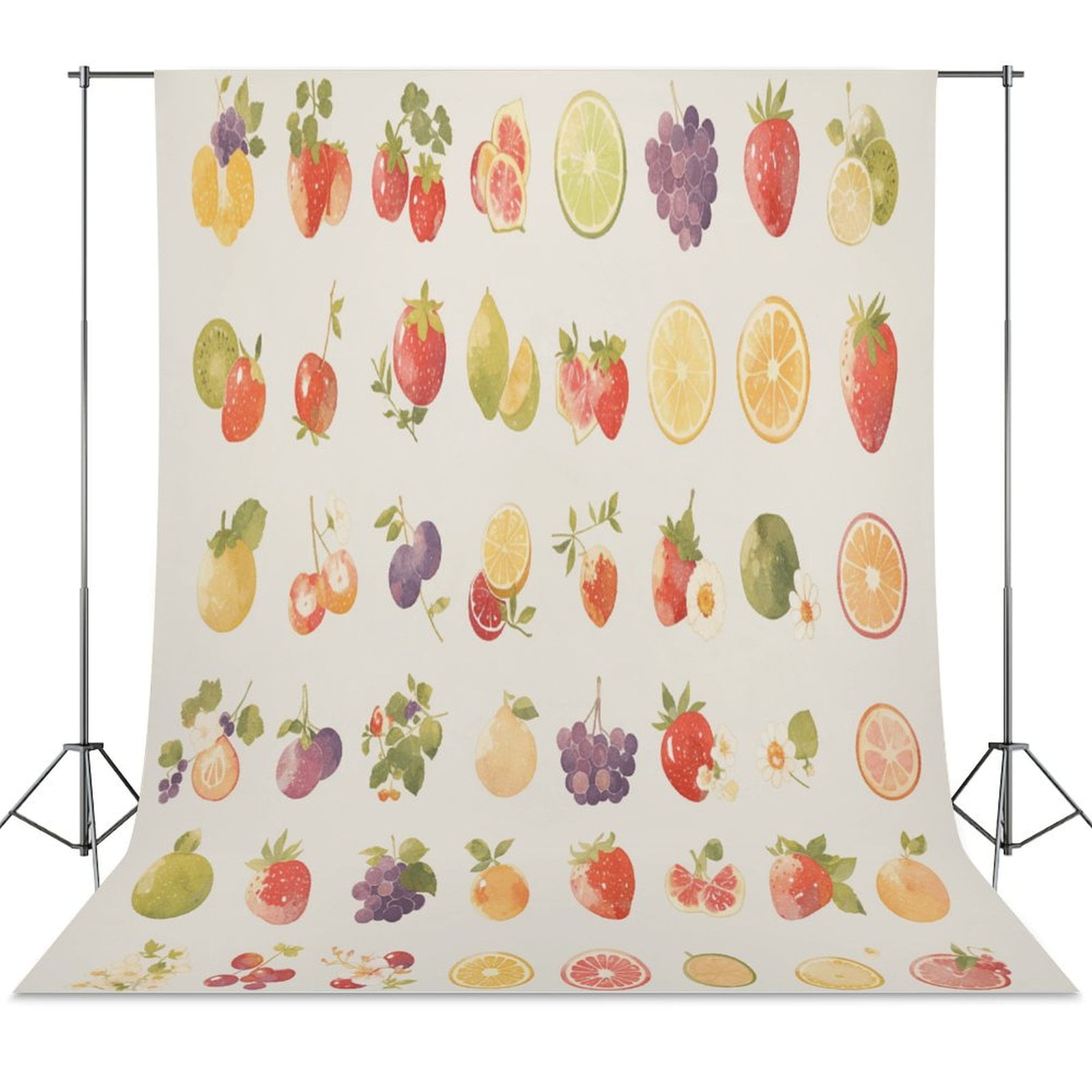 Various Fruits Spring Backdrop Backdrops for Photography Photo ...