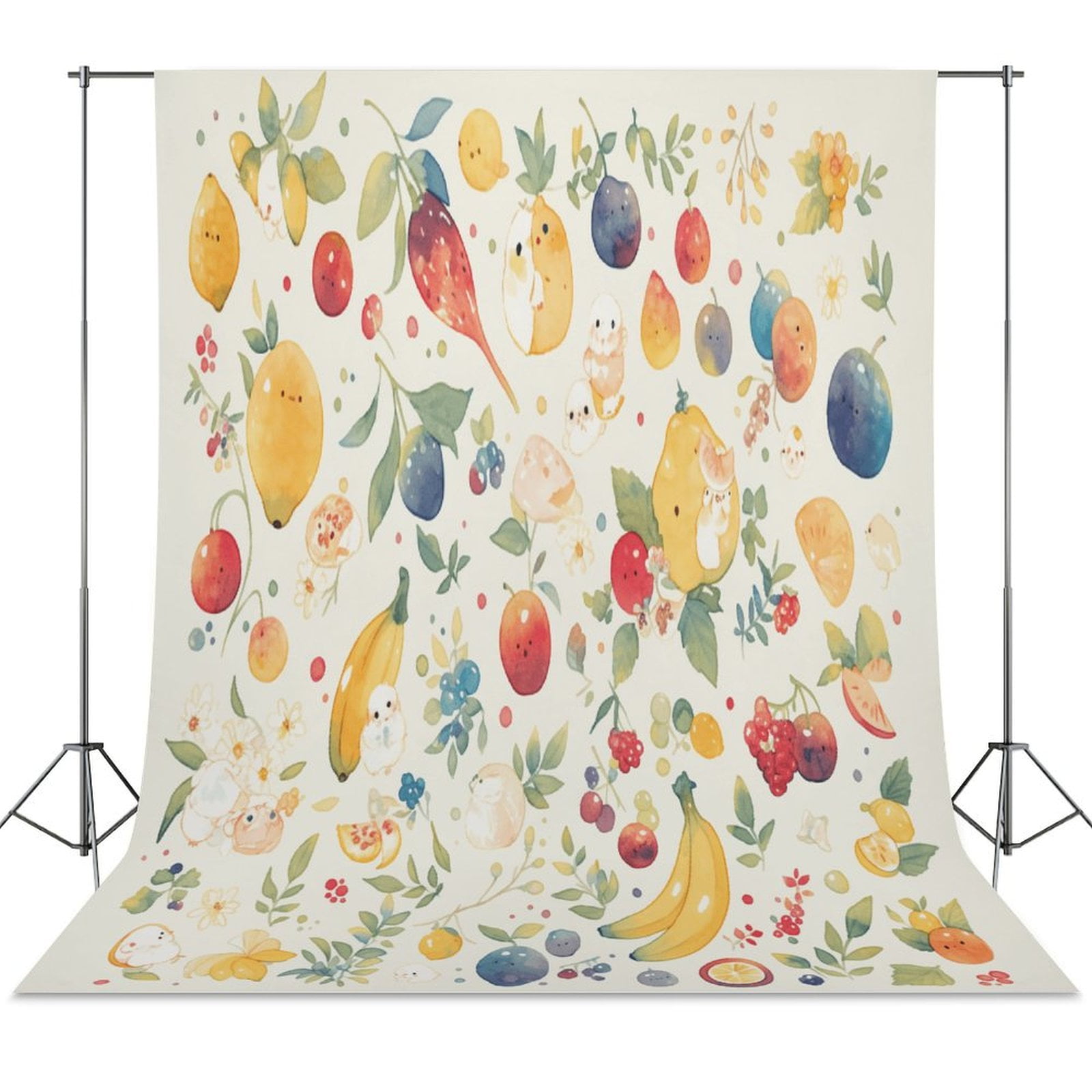 Various Fruits Spring Backdrop Backdrops for Photography Photo ...