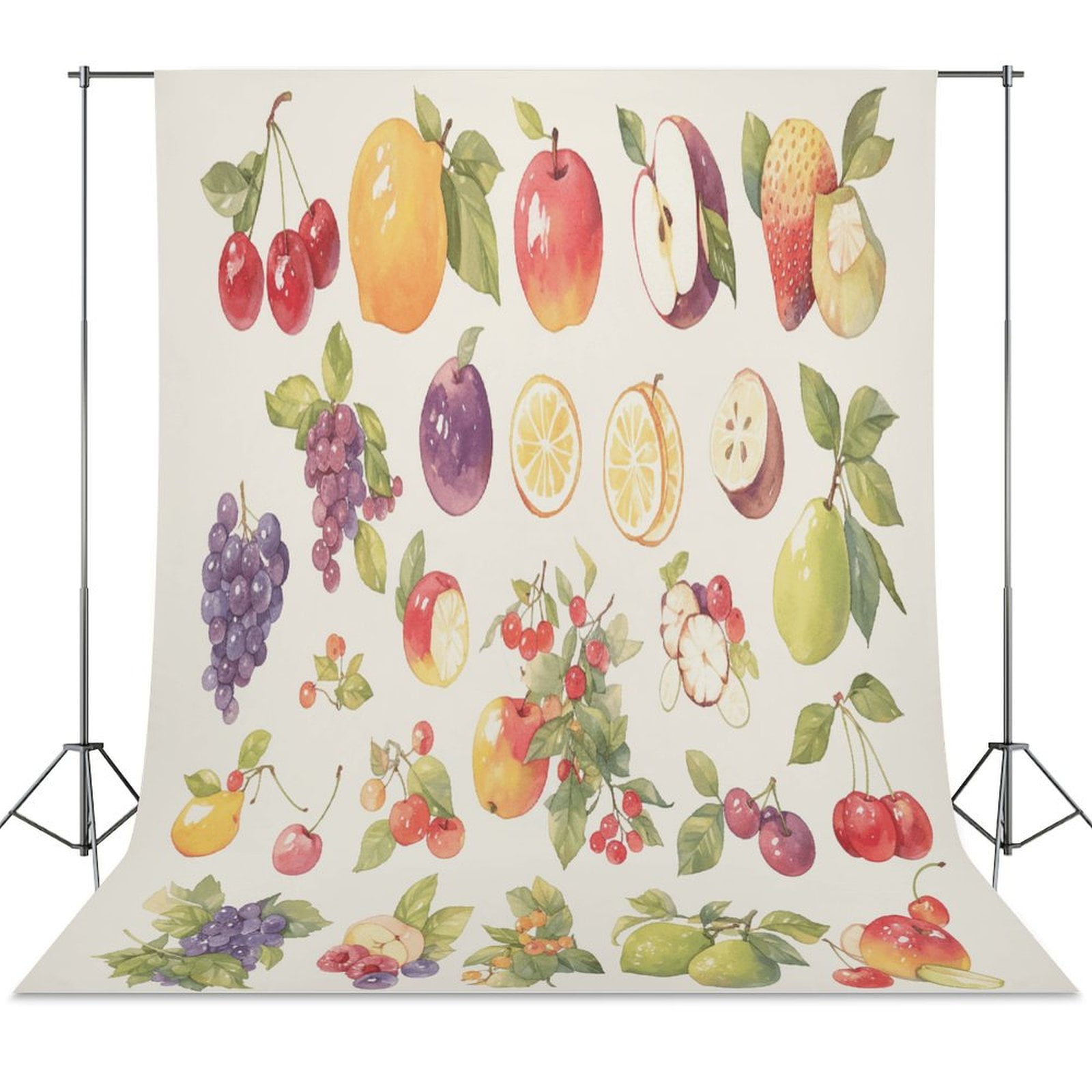 Various Fruits Spring Backdrop Backdrops for Photography Photo ...