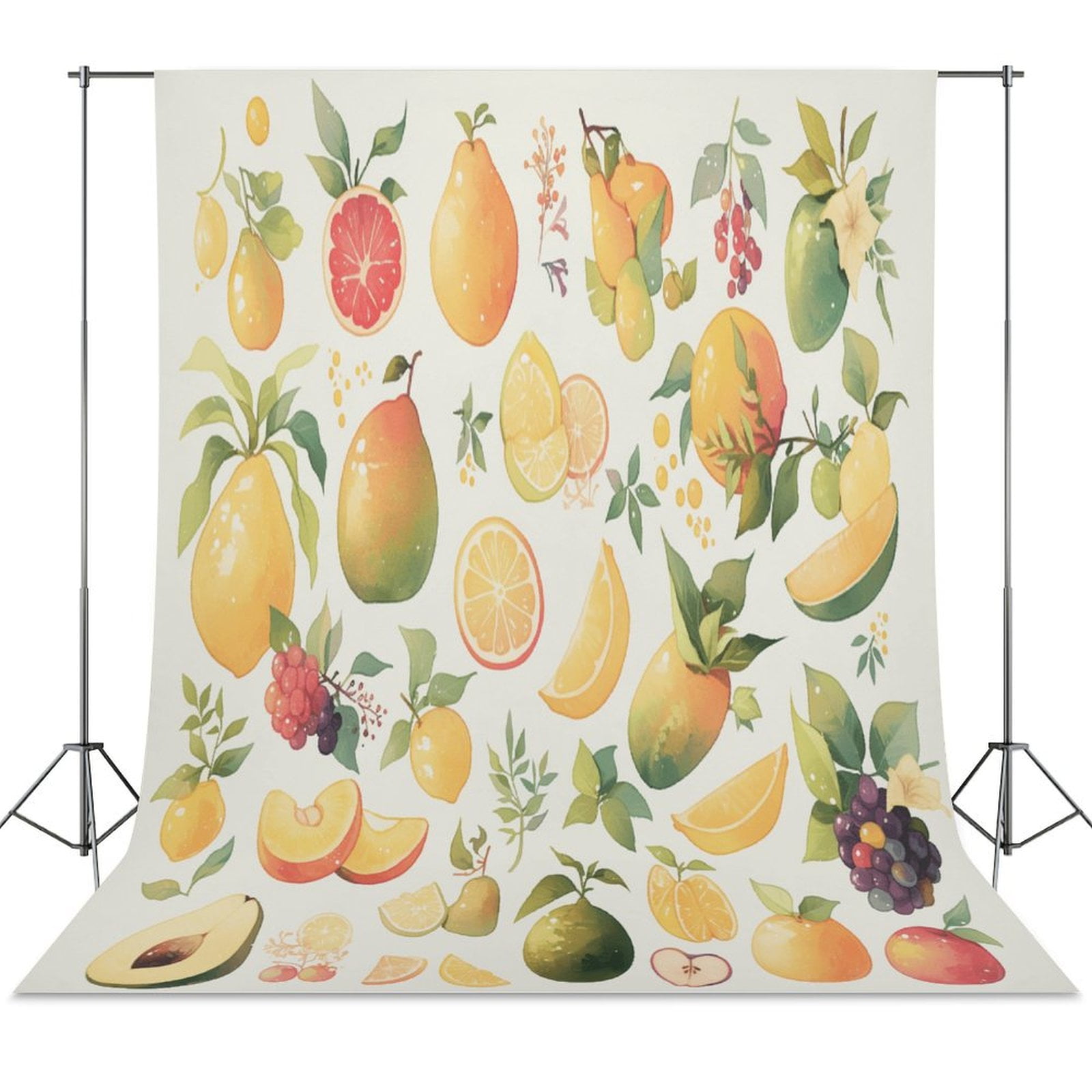Various Fruits Spring Backdrop Backdrops for Photography Photo ...