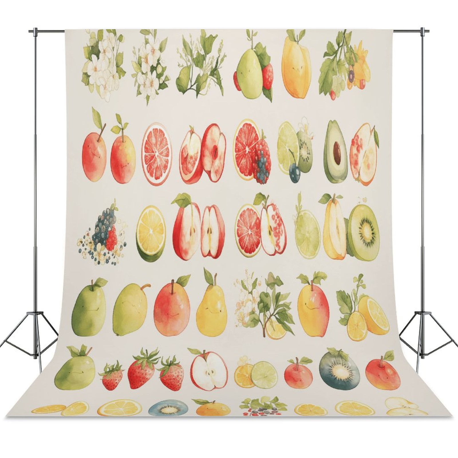 Various Fruits Spring Backdrop Backdrops for Photography Photo ...