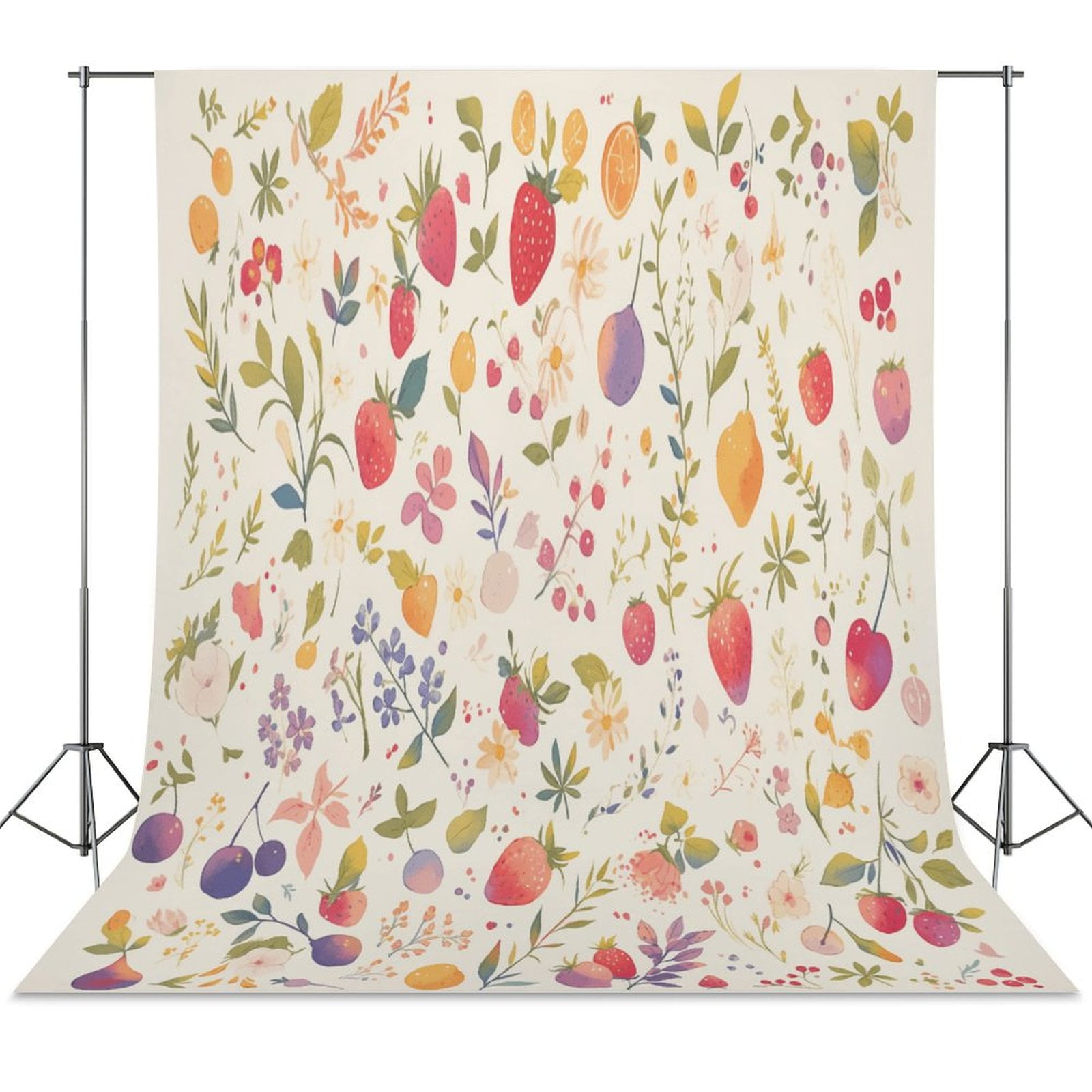 Various Fruits Spring Backdrop Backdrops for Photography Photo ...