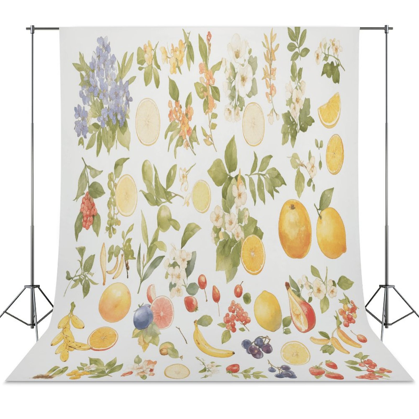 Various Fruits Spring Backdrop Backdrops for Photography Photo ...