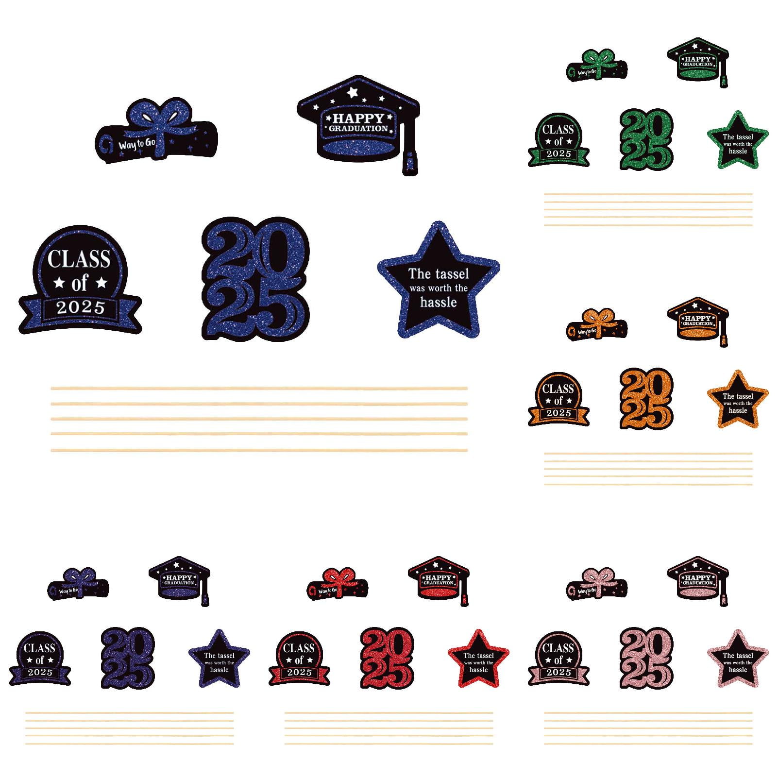 Various Graduation Season Party Decoration Cake Vase Plug Graduation ...