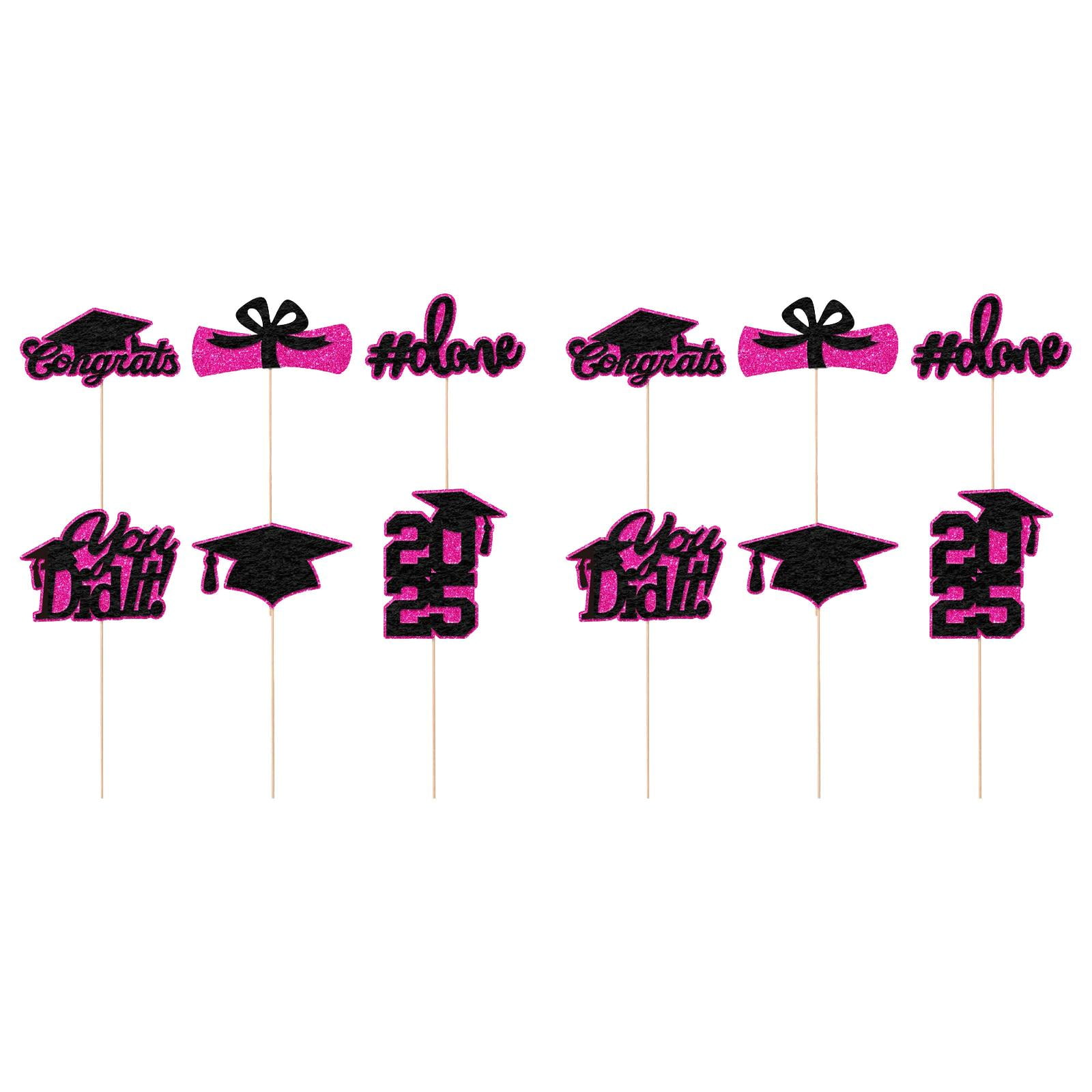 Various Graduation Season Party Decoration Cake Vase Plug Graduation ...