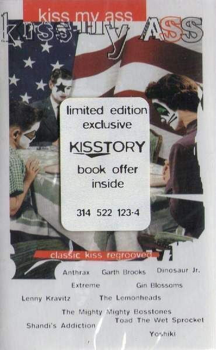 Various - Kiss My Ass: Classic Kiss Regrooved - Cassette - Walmart.com