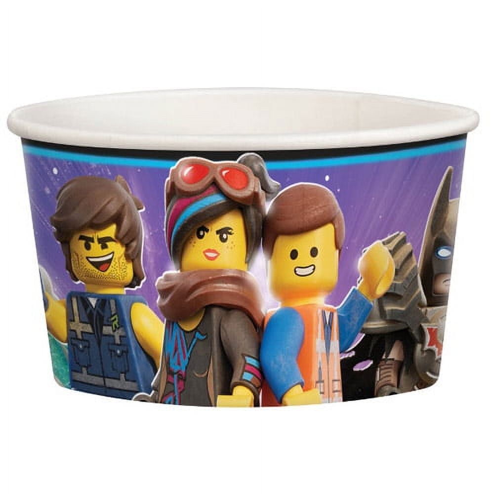 Lego Movie 2 Awesome Toy Theme Kids Birthday Party 9.5 oz. Paper Snack ...