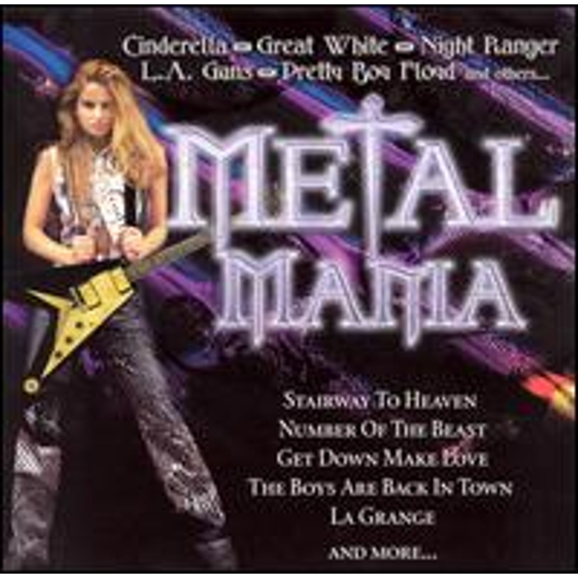 Various - Metal Mania (CD) - Walmart.com