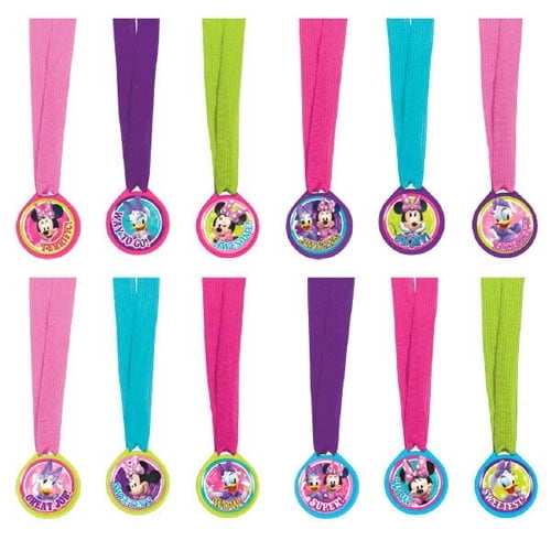 Various Minnie Mouse Happy Helpers Award Medals, 12 Count - Walmart.com