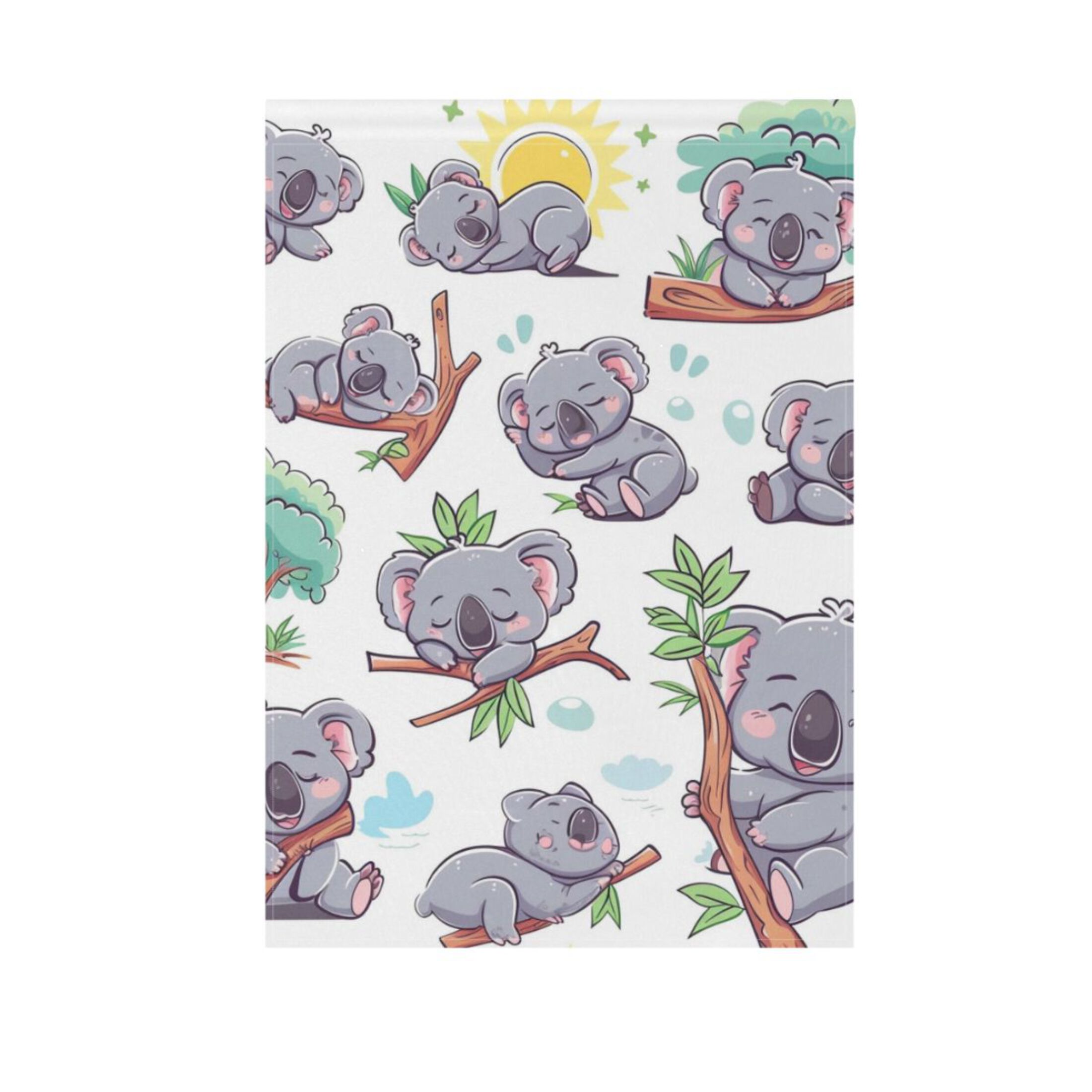 Various Pose Koalas Garden Flag 28"x40" Double-Sided Yard Flags for ...