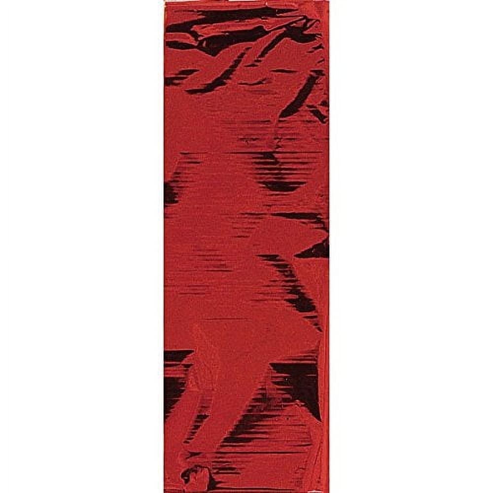 Various Red Shiny Metallic Plastic Tablecloth(1ct), Multi-color ...