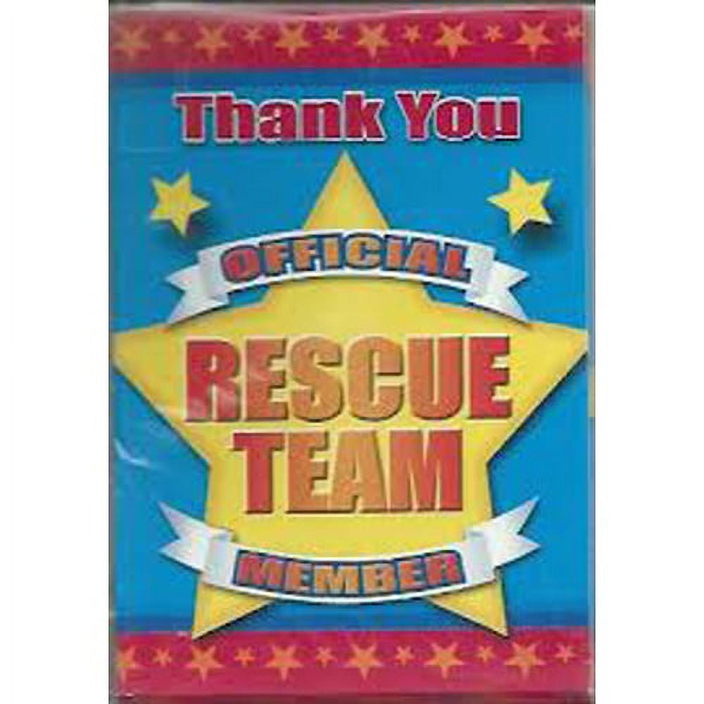 Various Rescue Team Thank You Notes w/ Envelopes (8ct) - Walmart.com