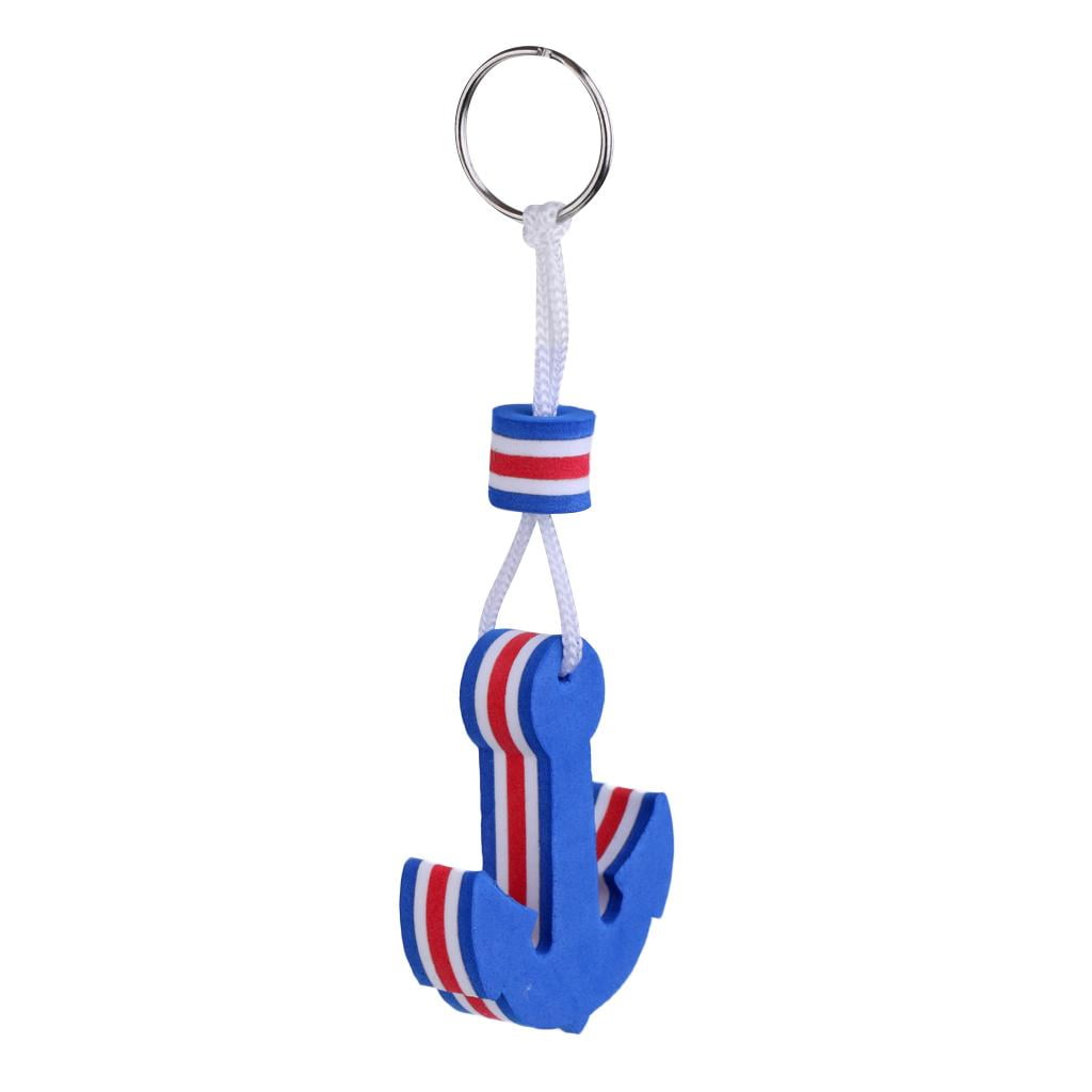 Various Shape Boating Floating Key Chain Key -Anchor,Rudder, Surfboard ...